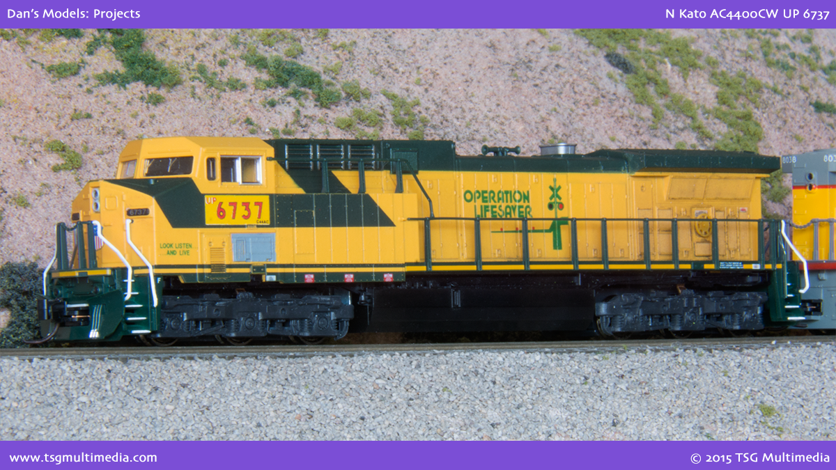 C44AC 6737 - N Scale Patch Job - TSG Multimedia